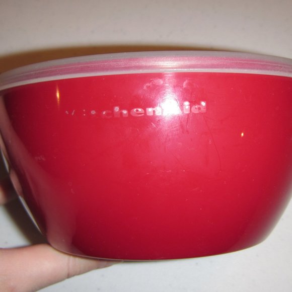 KitchenAid | Kitchen | 4 Kitchenaid Nesting Red Plastic Prep Bowls ...